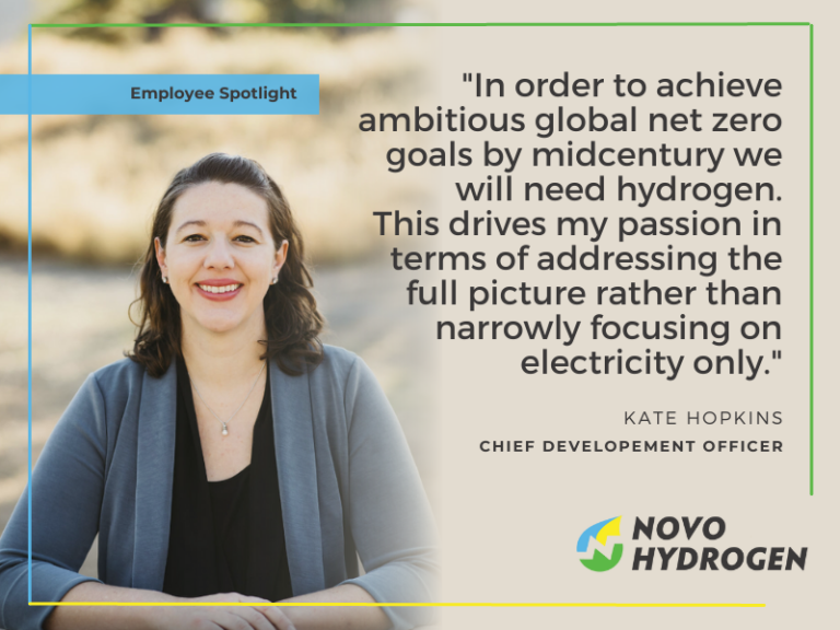 Getting to know NovoHydrogen's new Chief Development Officer- Kate ...